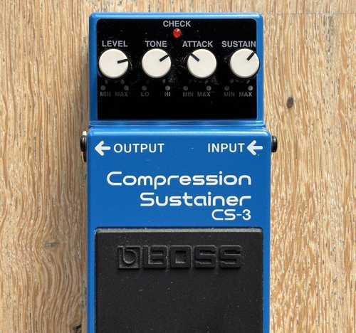 Гитарная педаль Boss Compressor Sustainer (CS-3)