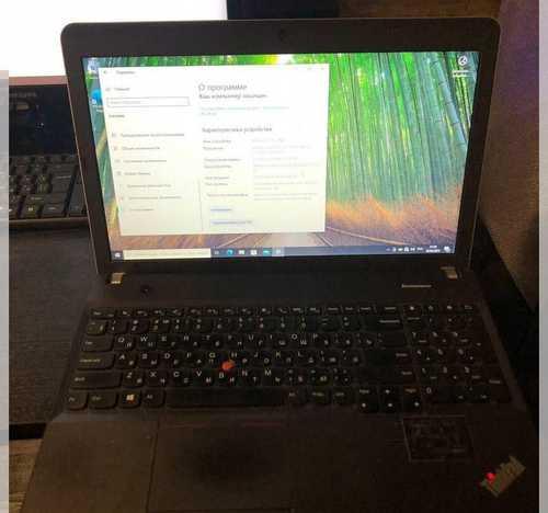 Ноутбук lenovo thinkpad e531