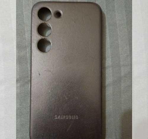 Чехол Samsung S23 Leather Case