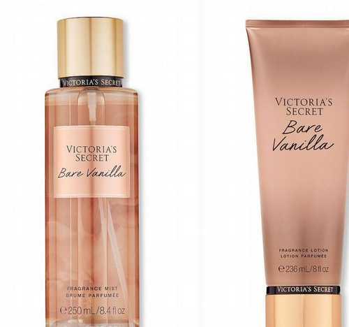 Лосьон мист Bare Vanilla Victoria's Secret оригина