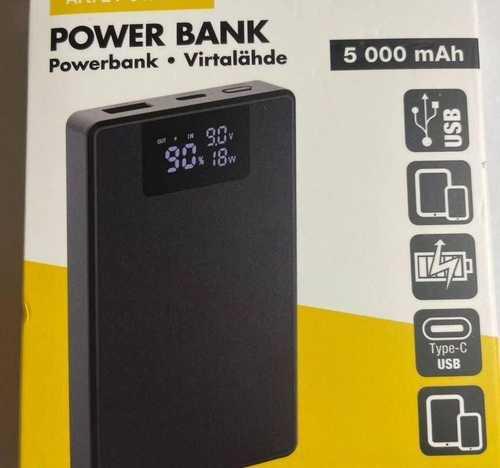 Power Bank Biltema 5.000 mAh новый