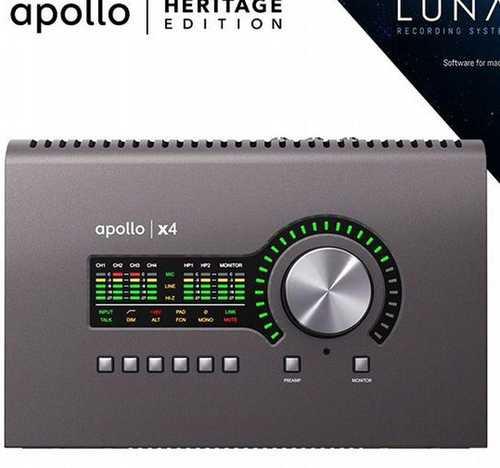 Universal Audio Apollo x4 Heritage Edition новый