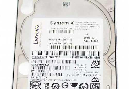 Жесткий диск Lenovo 00AJ141 1Tb 7200 sataiii 2,5"