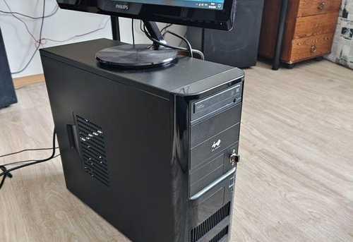 Компьютер FM2 A4-6300 / озу 8Gb / 250Gb + монитор