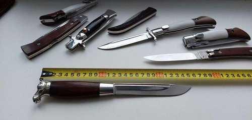 Финский нож финка с головой лося (пуукко Puukko)