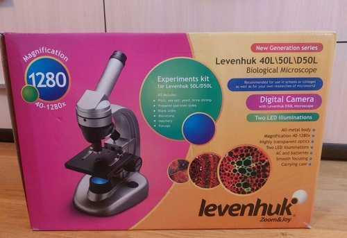 Микроскоп levenhuk 40 L/50L/D50L
