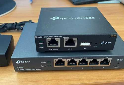 Комплект TP Link Omada ER605 и OC200