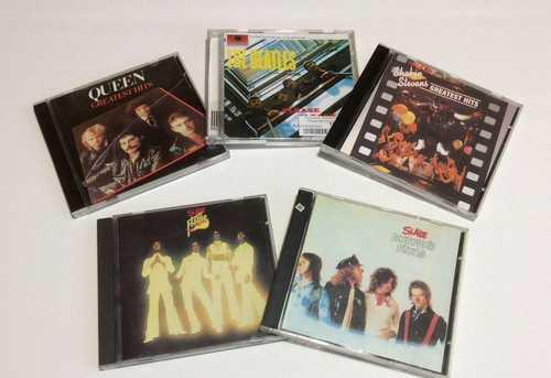 Rock:The Beatles, Slade, Queen, Stevens (5 шт. CD)