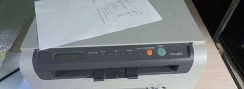 Принтер лазерный мфу scx-4200