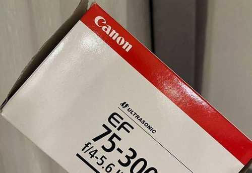 Объектив Canon EF 75-300/4-5.6 III USM