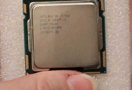 Процессор Intel core i5 760 2.8 Ghz