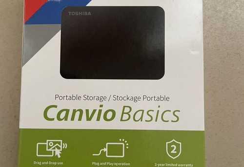 Переносной жесткий диск toshiba Canvio Basics 1Tb