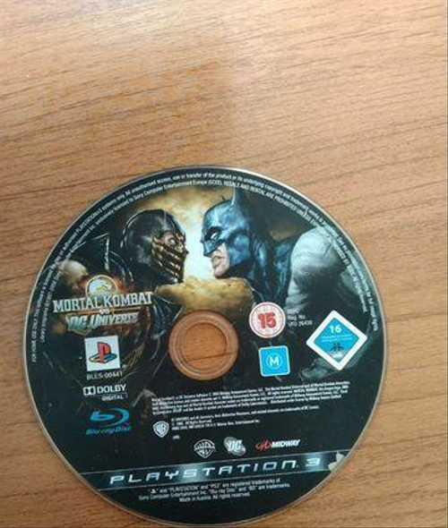 Компьютерная игра Mortal Kombat на ps3+в подарок А