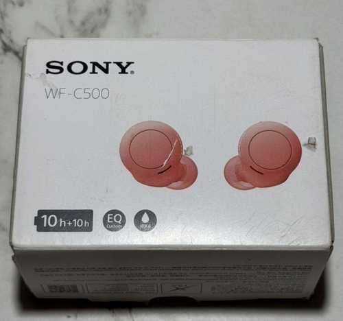 Наушники Sony WF-C500 Orange