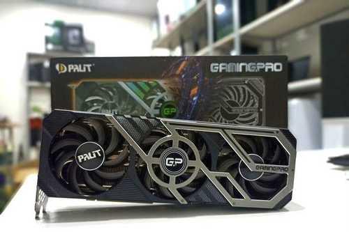 Видеокарта Palit RTX3070Ti gaming PRO 8Gb Б/У