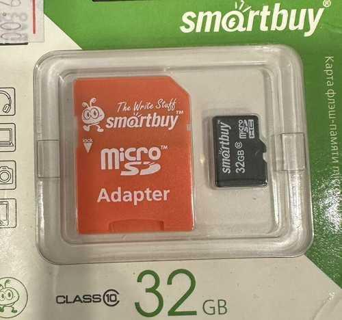 Карта памяти microsd 32gb