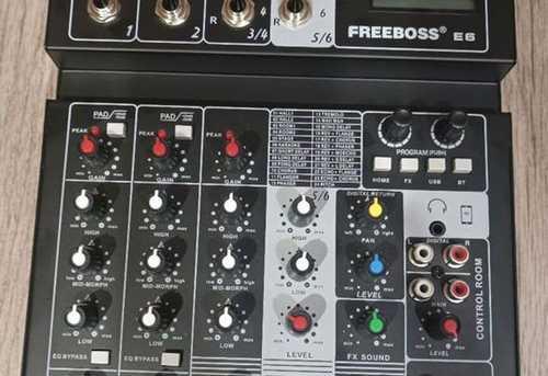 Микшерный пульт Freeboss E 6