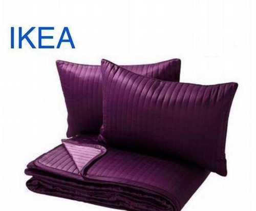 IKEA карит Покрывало+2 чехла 260x280/40x60 см
