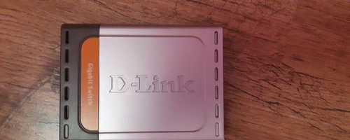 D-Link DGS-1005D gigabit switch на 5 портов