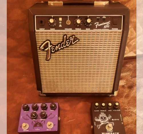 Набор Fender Frontman 10g и две педали