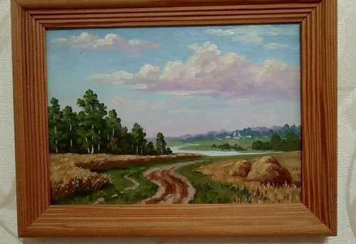 Картина " Дорога в родное село"