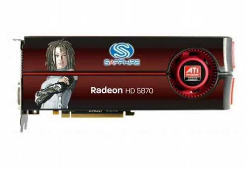 Видеокарта Sapphire Radeon HD 5870 1024Mb