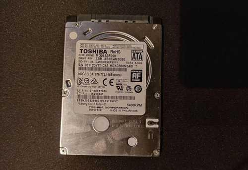 Жесткий диск, 500 Гб, Toshiba,hdd 500gb