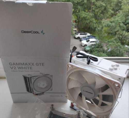 Кулер процеccорный deepcool gammax gte v 2 white