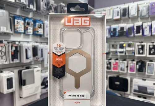 Чехол Uag Plyo iPhone 15 Pro MagSafe gold