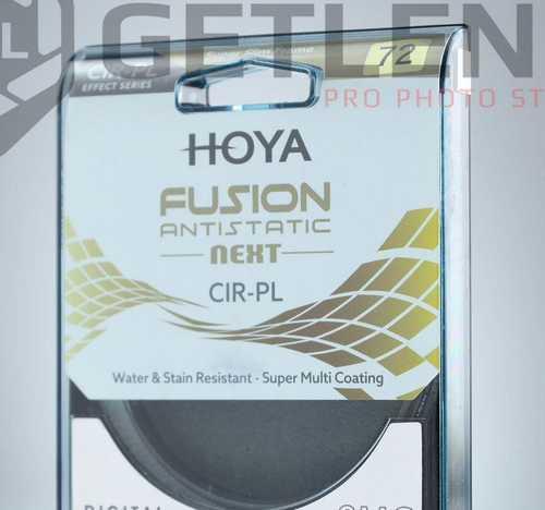 Светофильтр Hoya Fusion CIR-PL 72mm Antistatic Nex