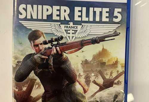 Sniper elite 5 ps5 диск