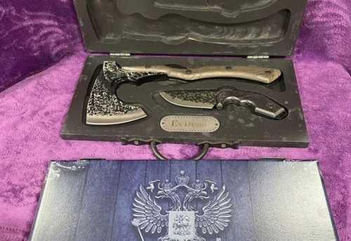 Подарочный набор топор + нож