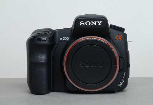 Фотоаппарат Sony Alpha A200 body