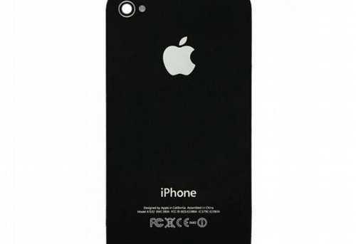 Задняя крышка iPhone 4S, черный 2 шт