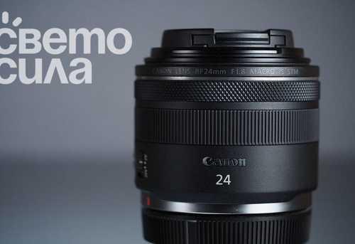 Canon RF 24mm f/1.8 Macro IS STM как новый