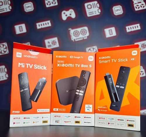 Приставка Xiaomi mi tv stick 4k, global