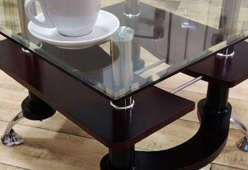 Журнальный столик бу со стеклом