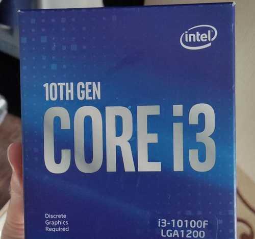 Процессор intel core i3 10100f