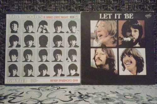 Виниловые пластинки Beatles