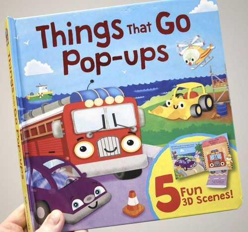 Книга для детей на английском Things that Go