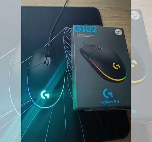 Игровая мышь logitech g102 lightsync