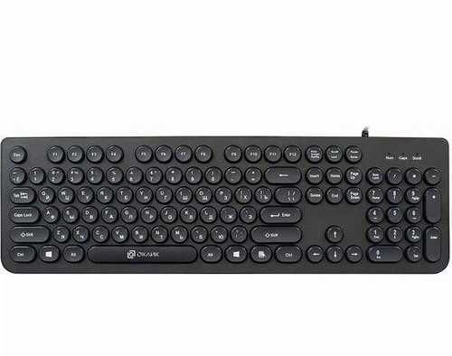 Клавиатура Оклик 400MR, черный