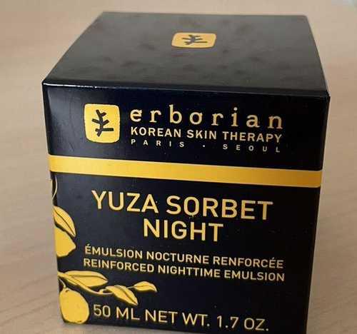 Крем для лица erborian yuza sorbet night