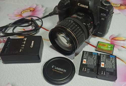 Canon 5D mark ii + обьектив Canon EF 28-135