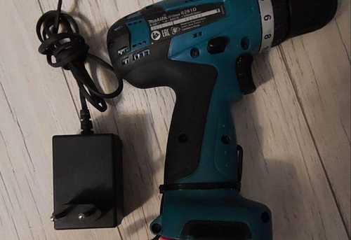 Аккумуляторная дрель шуруповерт makita