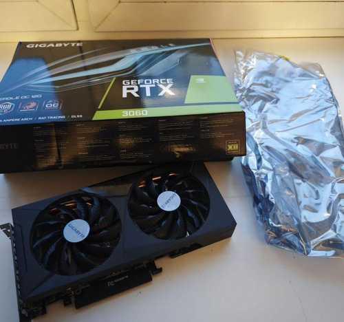 Gigabyte GeForce RTX 3060 eagle OC 12 гб