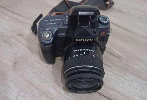 Зеркальный фотоаппарат sony alpha A550