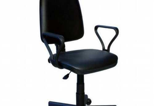 Кресло Prestige Ф иск.кожа, черный, комплектующие