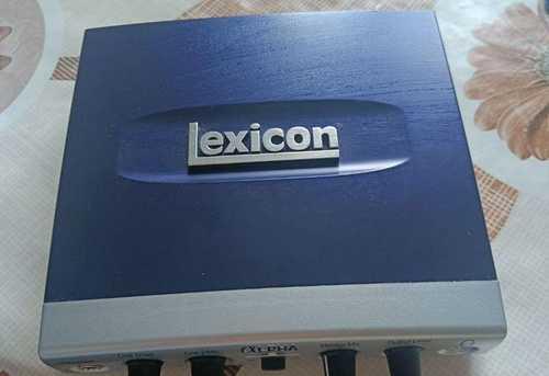 Lexicon alpha