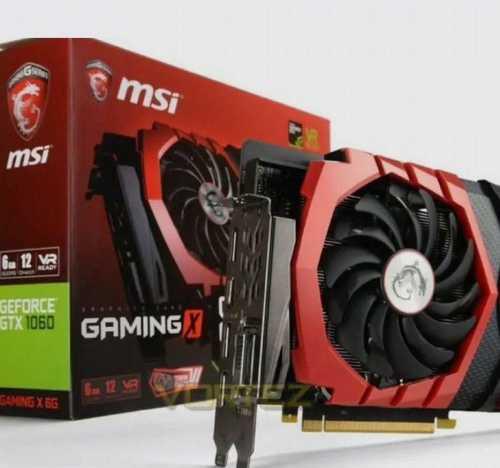 Видеокарта gtx 1060 6gb msi gaming x